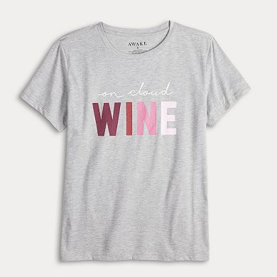 Women's On Cloud Wine Graphic Tee