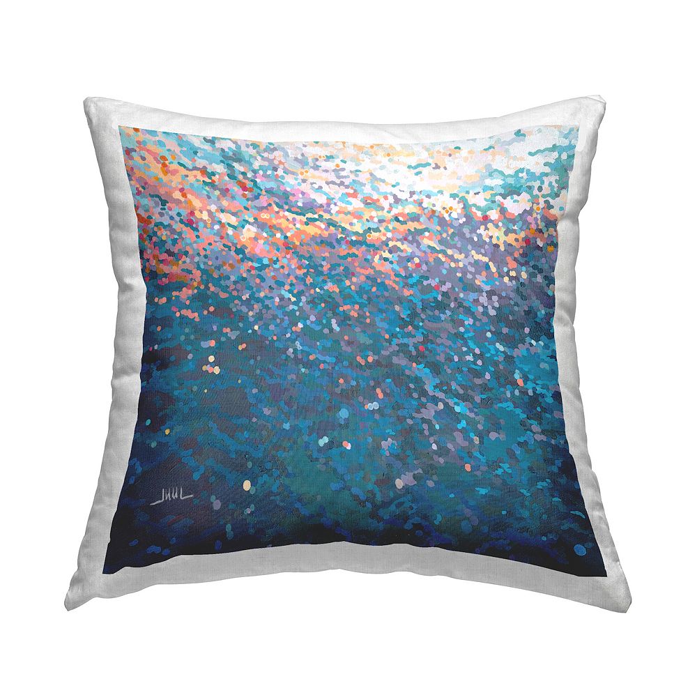 Stupell Home Decor Deep Water Light Reflection Decorative Throw Pillow