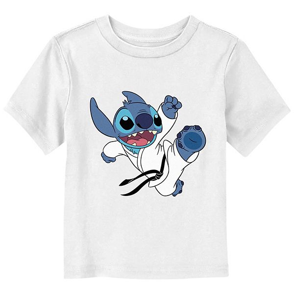 Disney's Lilo And Stitch Karate Toddler Boy Graphic Tee