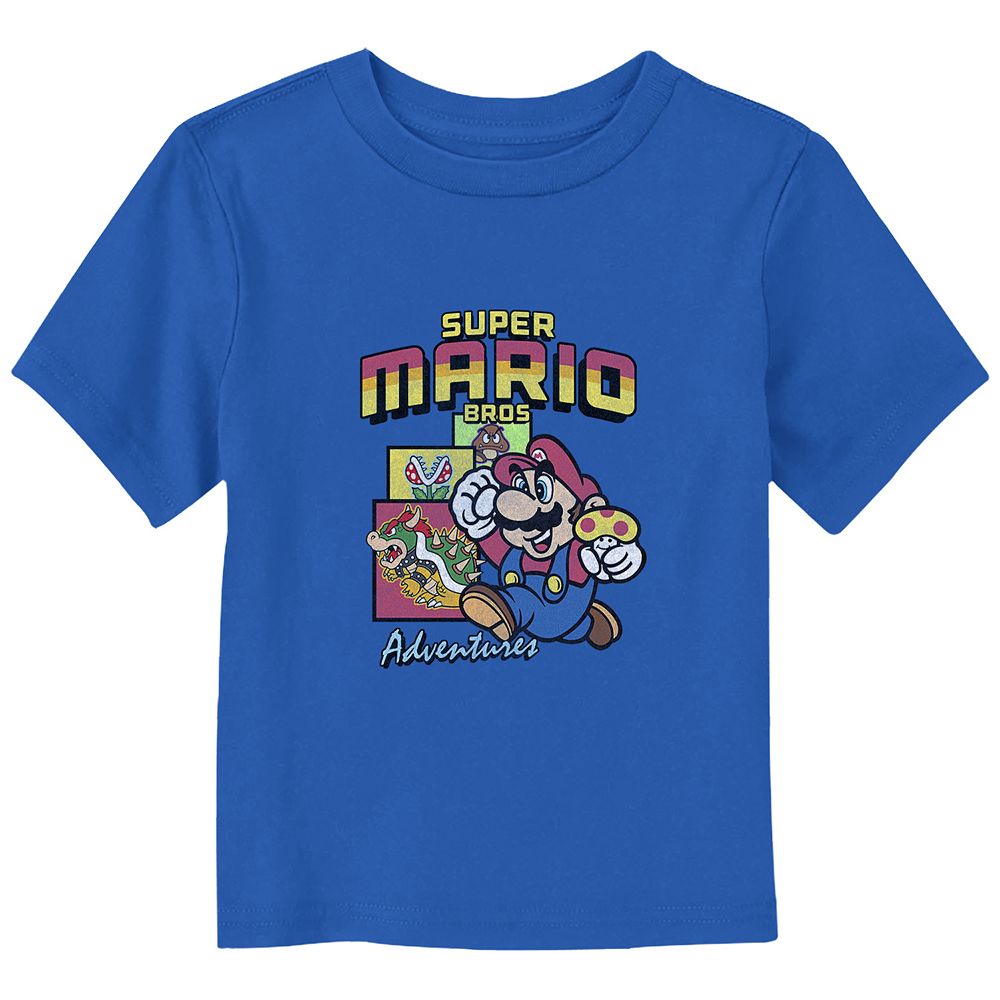 Toddler Boy Nintendo Super Mario Bros Adventures Graphic Tee