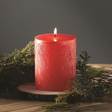 Vance Kitira Ritz Timber Pillar Candle