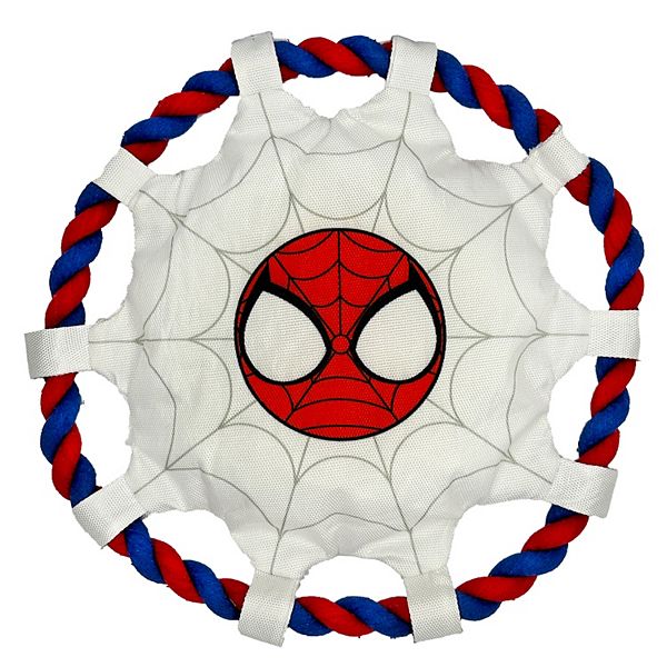 Marvel Oxford Rope Spiderman Web Frisbee
