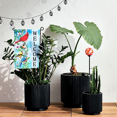 Carson Cardinal Welcome Garden Flag