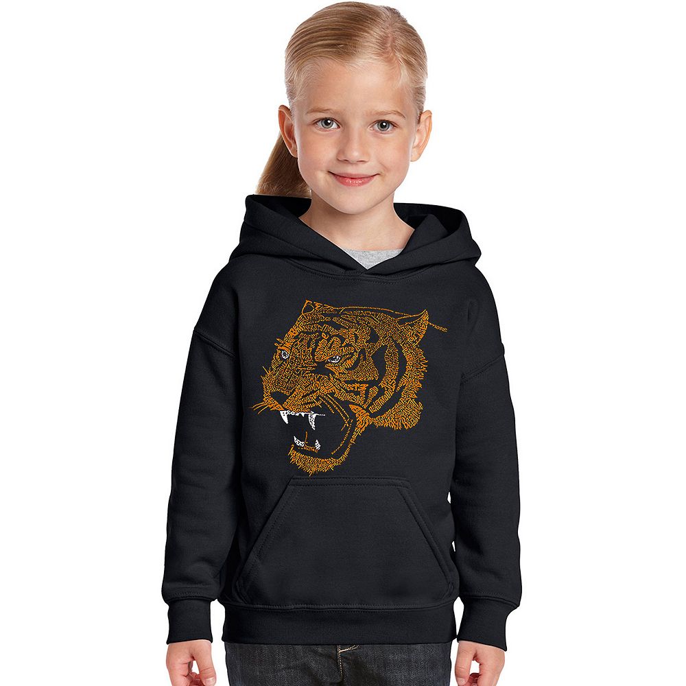 Beast Mode - Girl's Word Art Hooded Sweatshirt