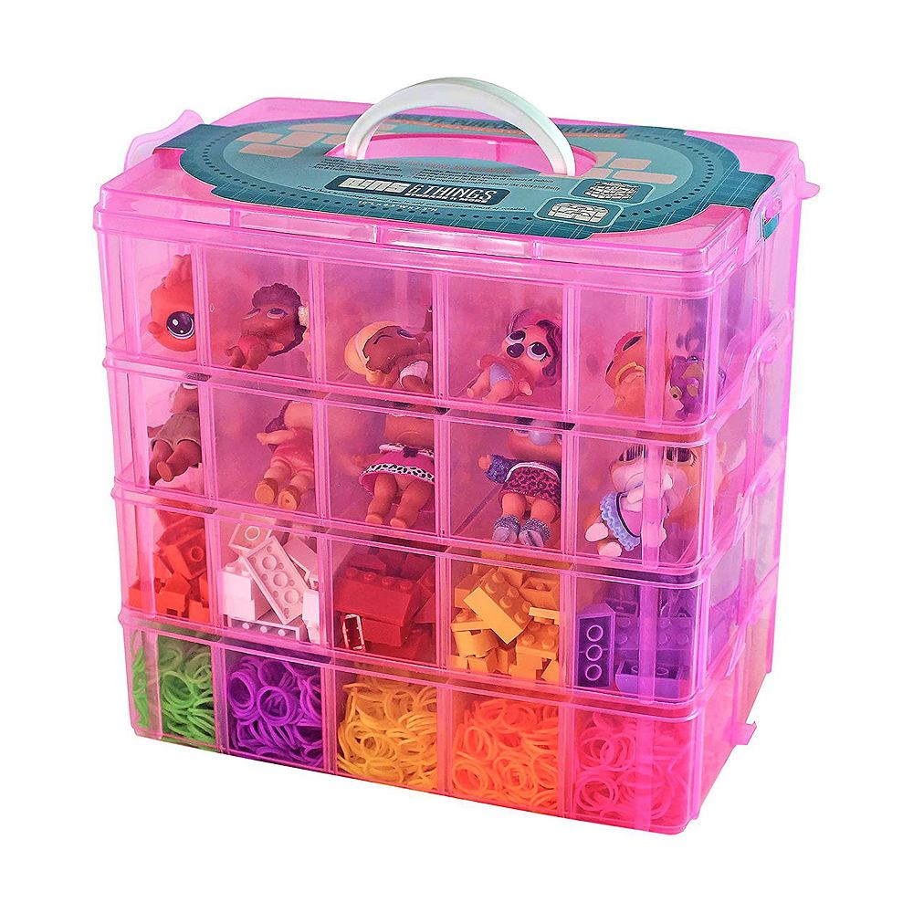Toy Organizer Compatible With Lego, Lol Surprise Dolls, Lps, Shopkins ...