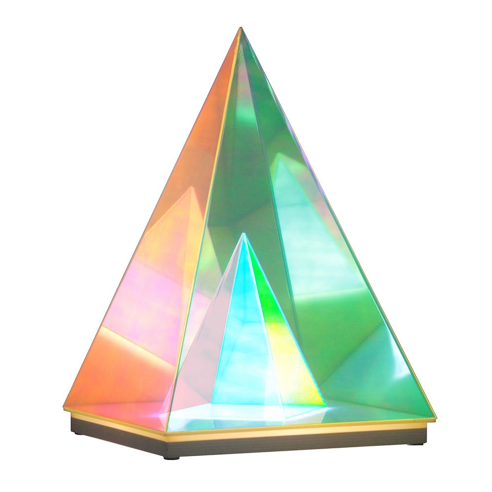 Pyramid LED Table Lamp
