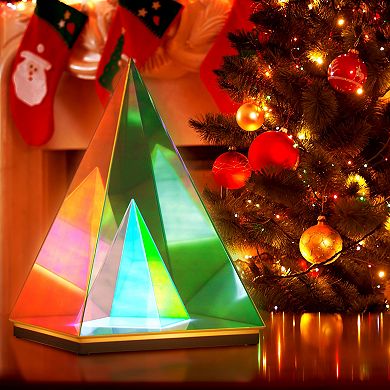 Pyramid LED Table Lamp