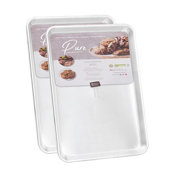 Baker's Secret 2x Cookie Sheet 17" Pure Extra Thick Aluminum ...