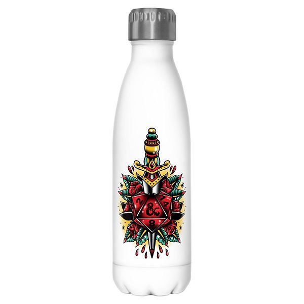 Dungeons & Dragons Dagger And Dice 17-oz. Stainless Steel Bottle