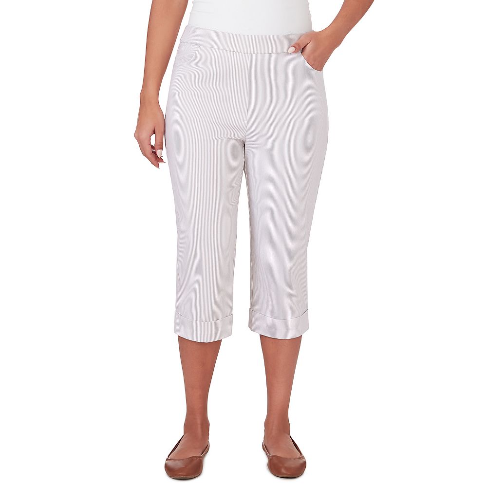 Petite Alfred Dunner Clamdigger Capri Pants