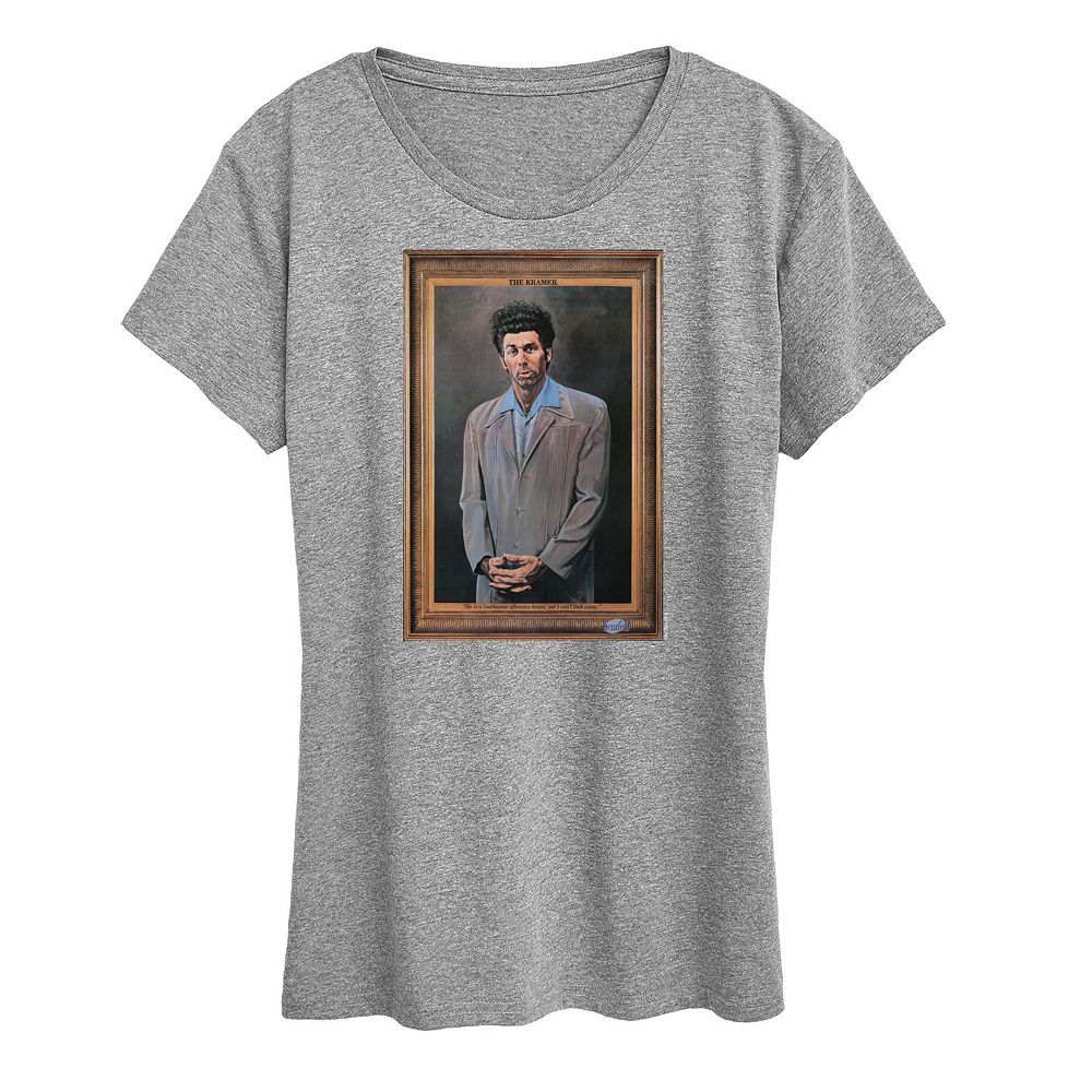Women's Seinfeld Kramer Portrait Graphic Tee