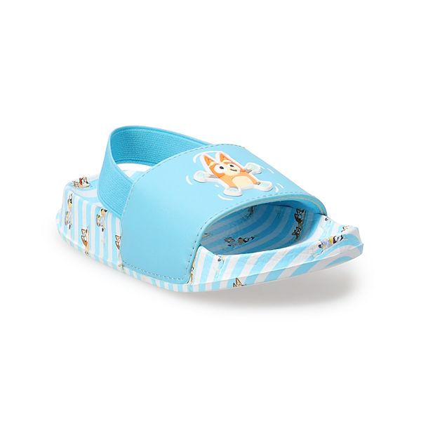 Bluey Soccer Toddler Boy Slide Sandals