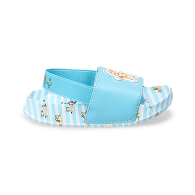 Bluey Soccer Toddler Boy Slide Sandals