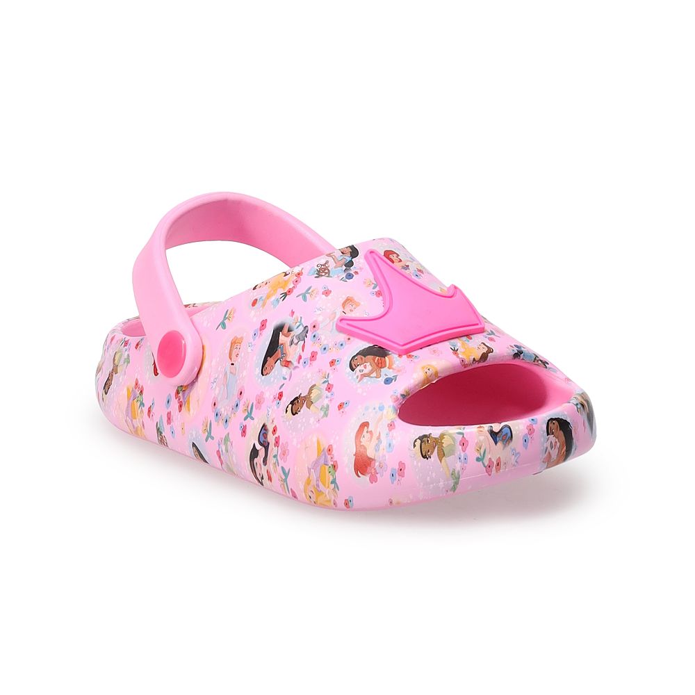 Disney Princess Toddler Girl Crown Slide Sandals