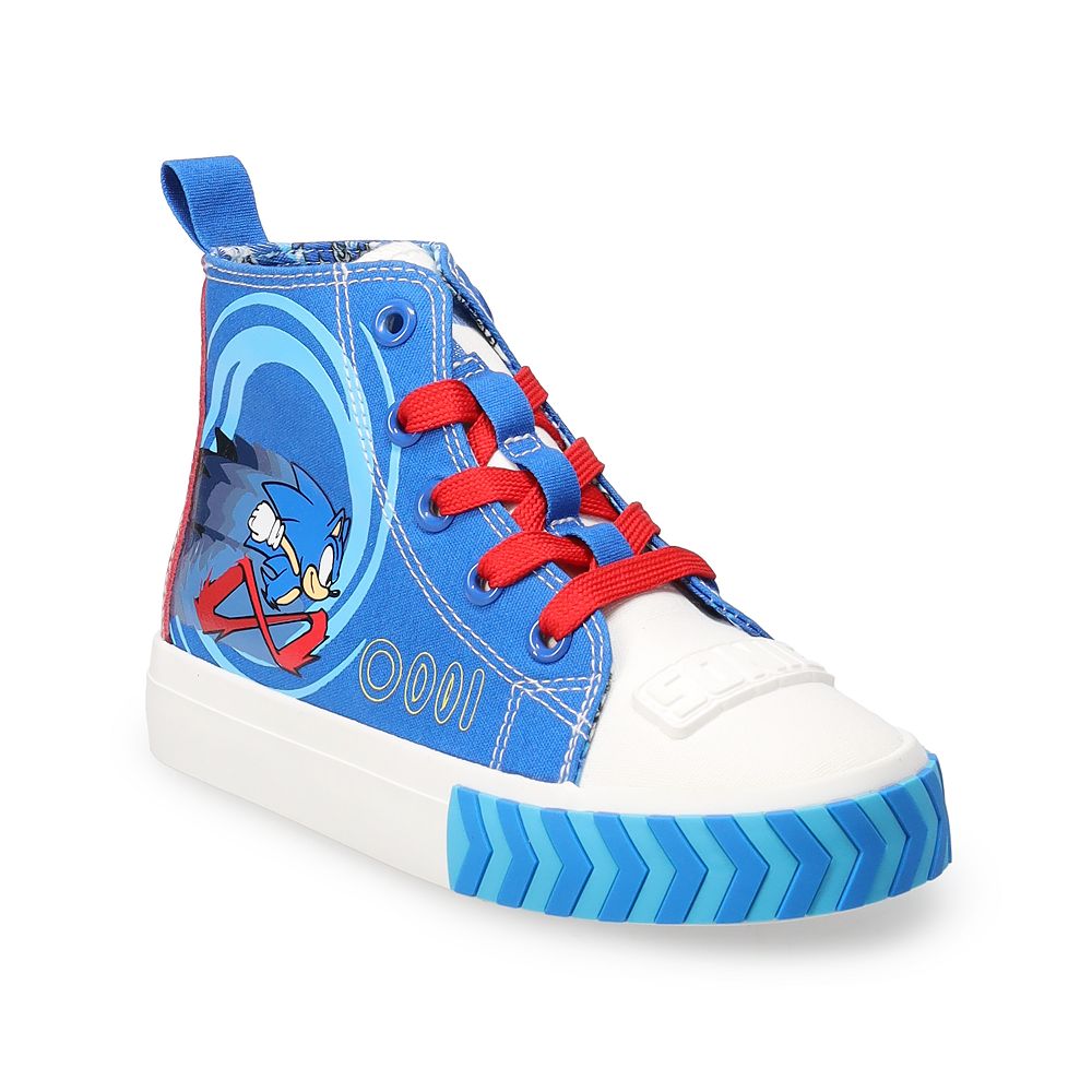 Sonic Boys High Top Sneakers