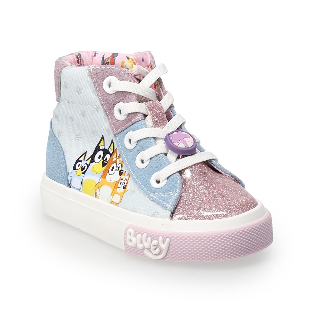Toddler Girls' Bluey High Top Sneakers