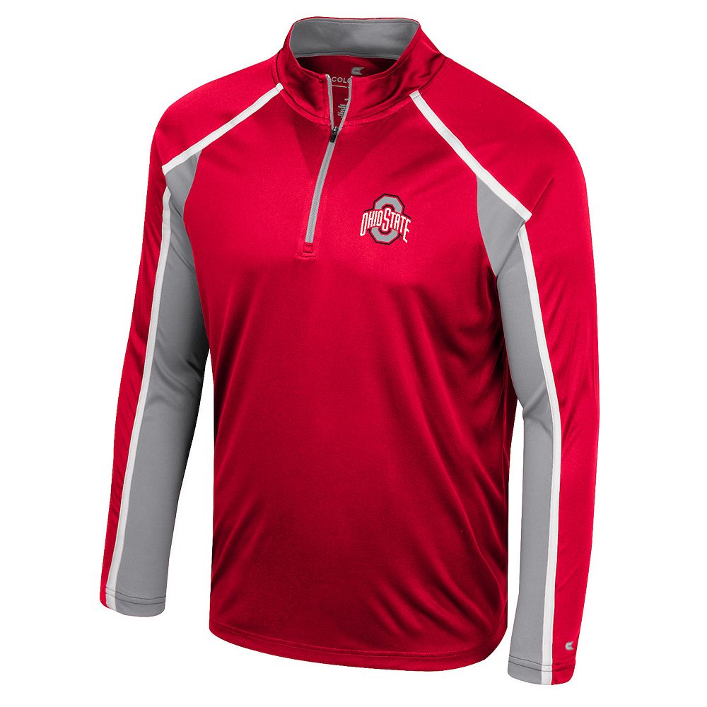Men's Ohio State Buckeyes 1/4 Zip Windshirt