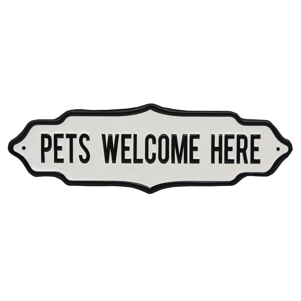 Sonoma Goods For Life® Pets Welcome Here Mini Sign Wall Decor