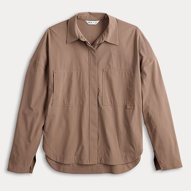 Women's FLX Compass Long Sleeve Easy Woven Top