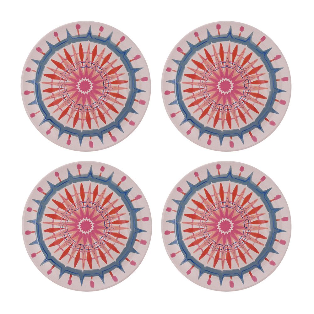Food Network™ Mirano Medallion Dinner Plates 4-piece Set
