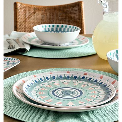 Food Network™ Mirano Medallion Salad Plates 4-piece Set