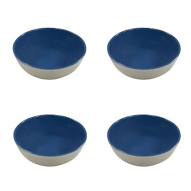 Food Network™ 4-pc. Two-Tone Melamine Dinner Bowls Set
