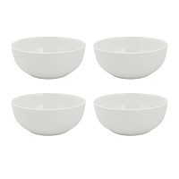 Food Network Two-Tone Melamine Dinner Bowls Four-piece Set