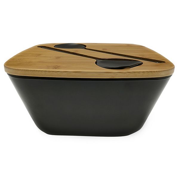 Food Network™ Melamine Bowl with Lid & Salad Server Set