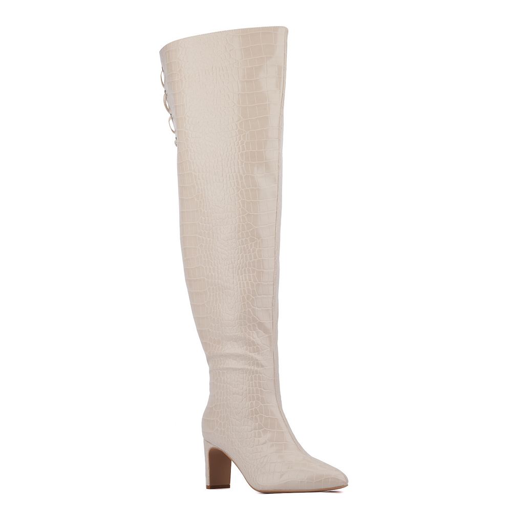 Fashion to Figure Hayya Thigh High Wide Width Women's Boots
