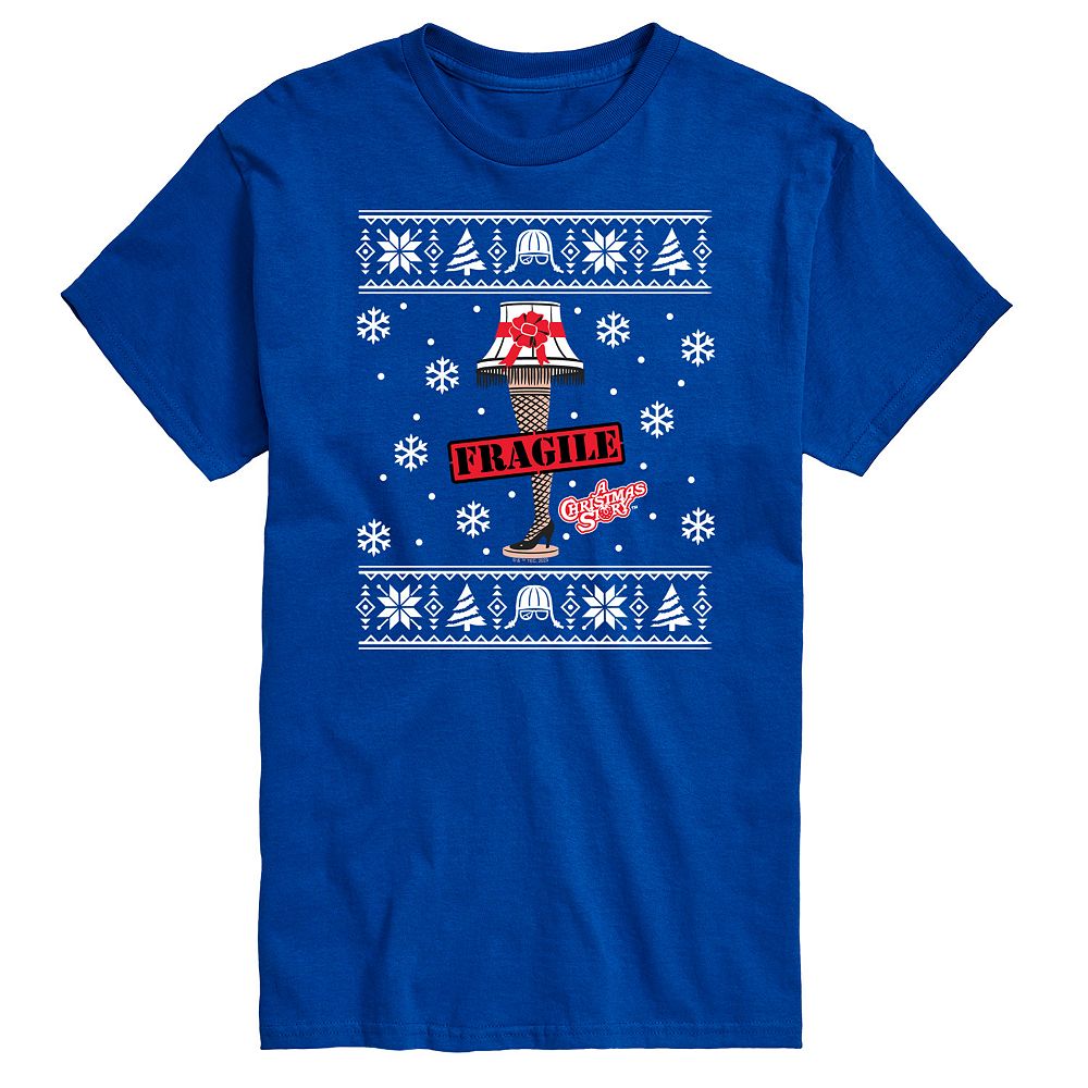 Men's A Christmas Story Fragile Leg Graphic Tee