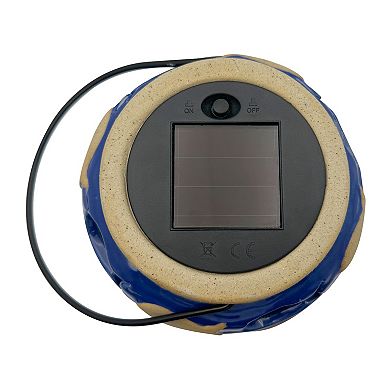 Sonoma Goods For Life® Outdoor Blue Fish Solar Lantern