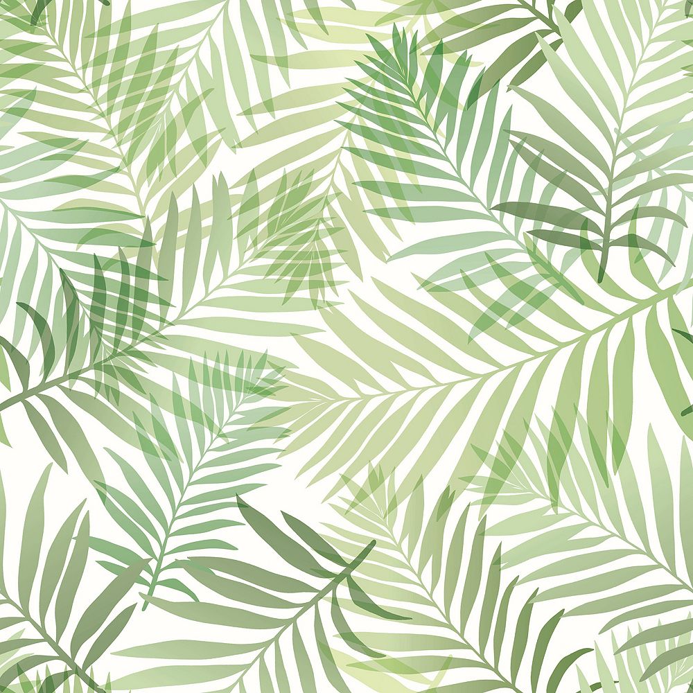 RoomMates Green Tropical Vibe Peel and Stick Wallpaper