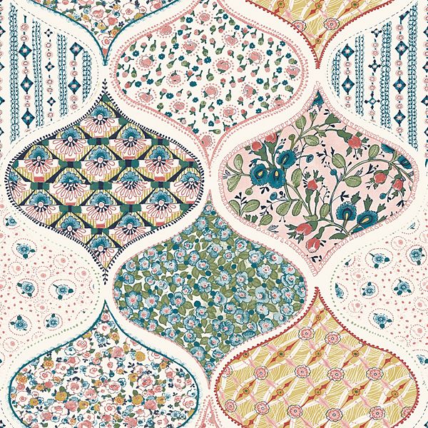 RoomMates Multi Pippa Peel and Stick Wallpaper