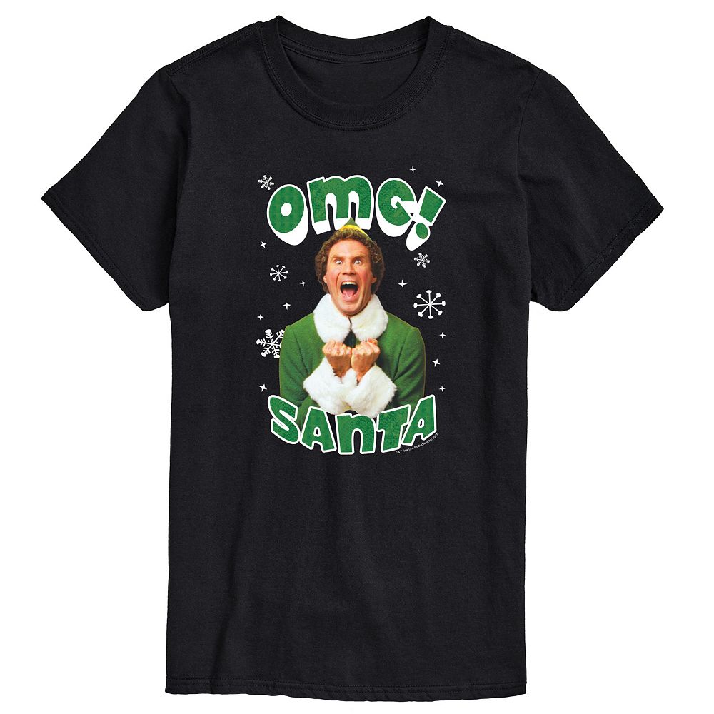Men's Elf OMG Santa Elf Tee