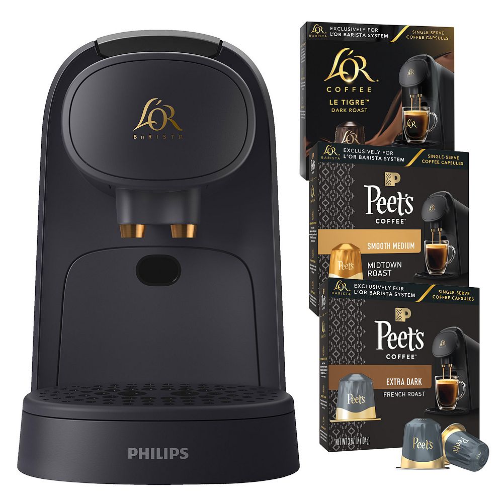 L'OR Barista Coffee and Espresso System with 30 Capsules