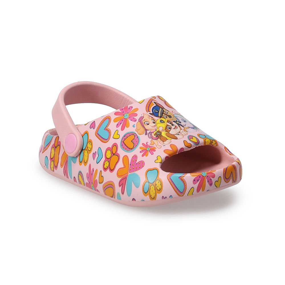 Paw Patrol Toddler Girl Comfort Slide Sandals