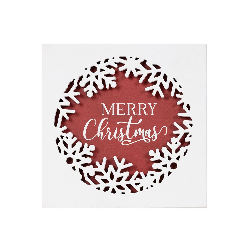 Melrose "Merry Christmas" Plaque