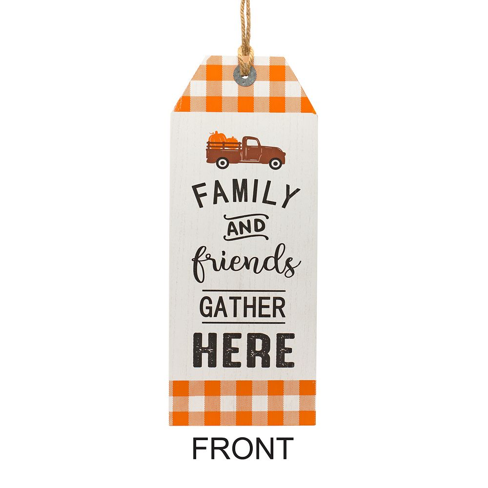 Melrose Reversible Holiday Tag Decor