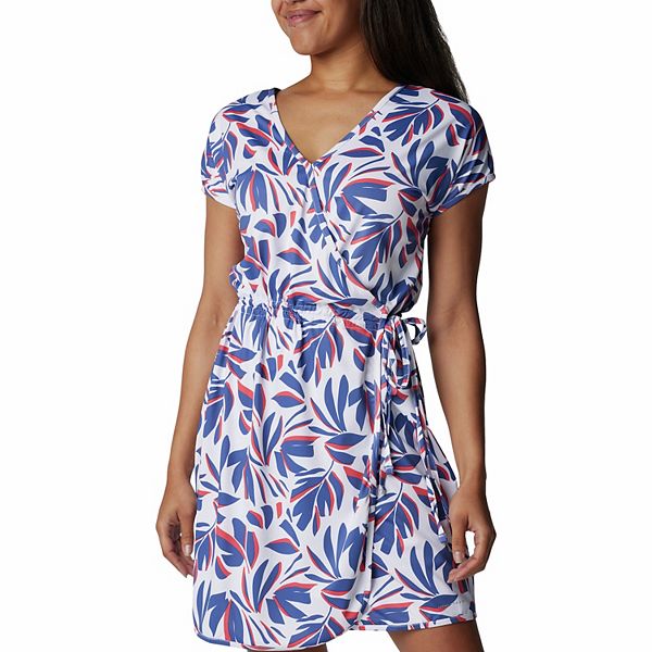 Women's Columbia Chill River Wrap Print Mini Dress