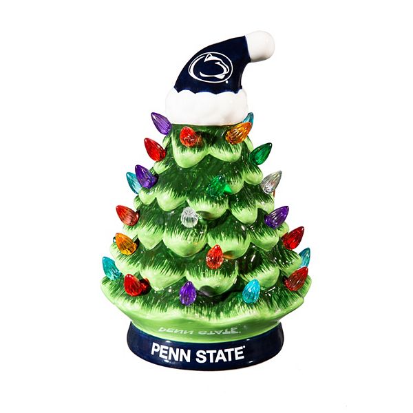 Evergreen Enterprises Penn State 8" LED Ceramic Christmas Tree