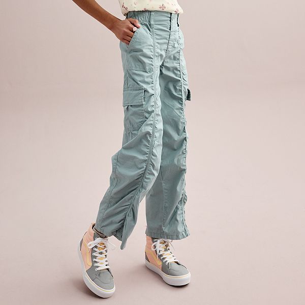 Girls 7-16 Vanilla Star Wide-Leg Cargo Pants