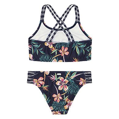 Girls 7-16 Roxy 2-Piece Print Play Bikini Swim Set