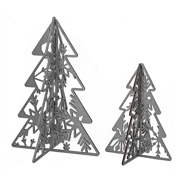 National Tree Company Free Standing Trees Table Decor 2-piece Set