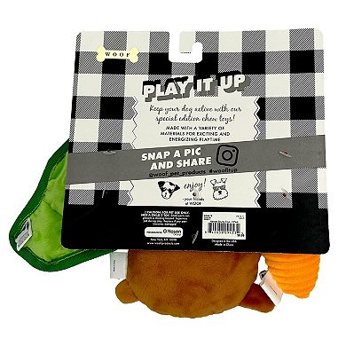 Woof 3-Pack Harvest Dog Toy