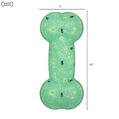 Woof Rubber Dog Bone