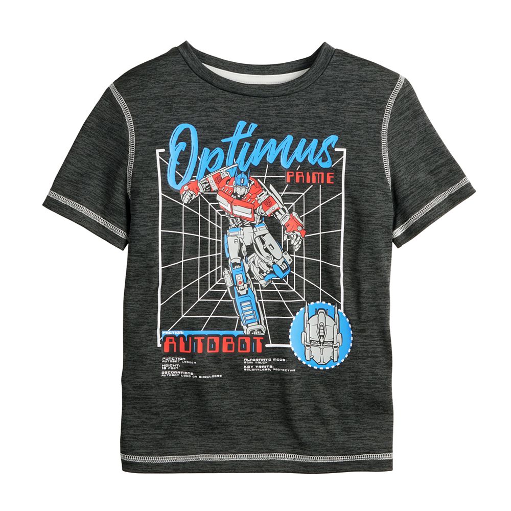 Boys 4-12 Jumping Beans® Transformers Optimus Prime Short Sleeve Active Graphic Tee