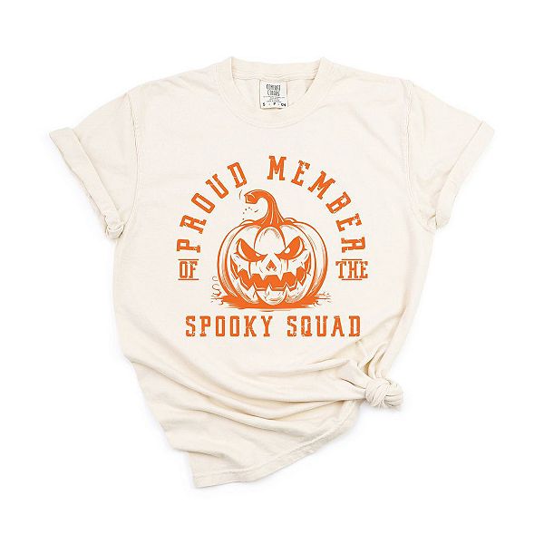 Proud Member Spooky Squad Garment Dyed Tees