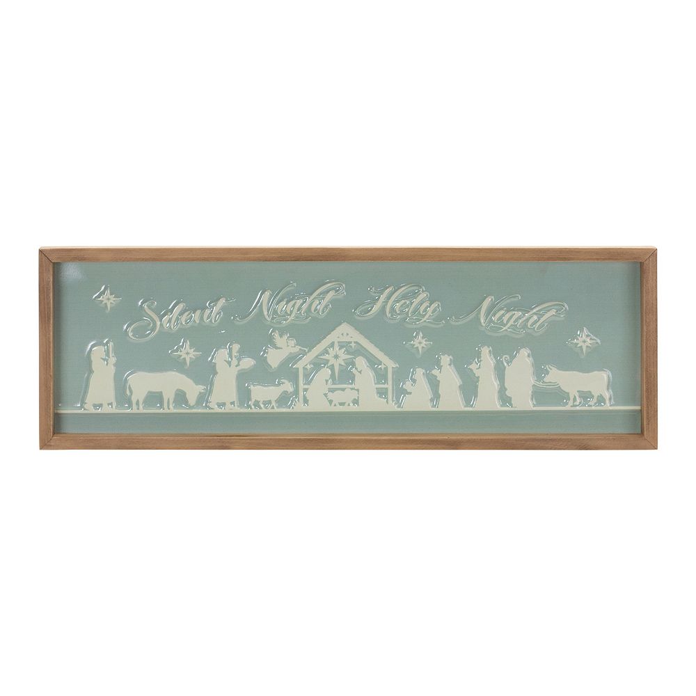 Melrose Silent Night Sign