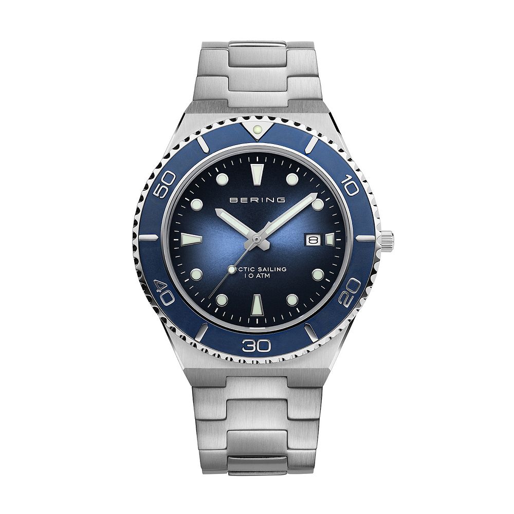 BERING Men's Classic Arctic Stainless Steel Bracelet Watch