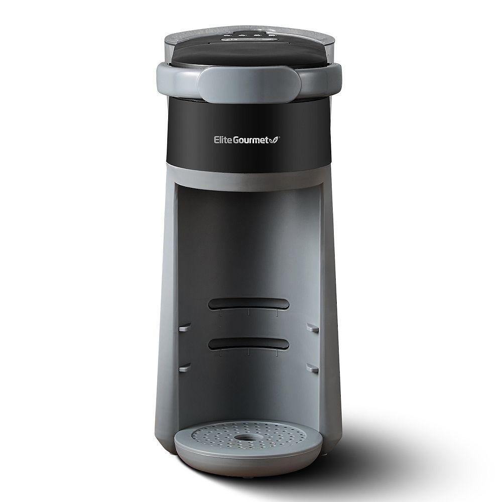 Elite Gourmet Rapid Brew Technology 2-in-1 Capsule Coffee Maker